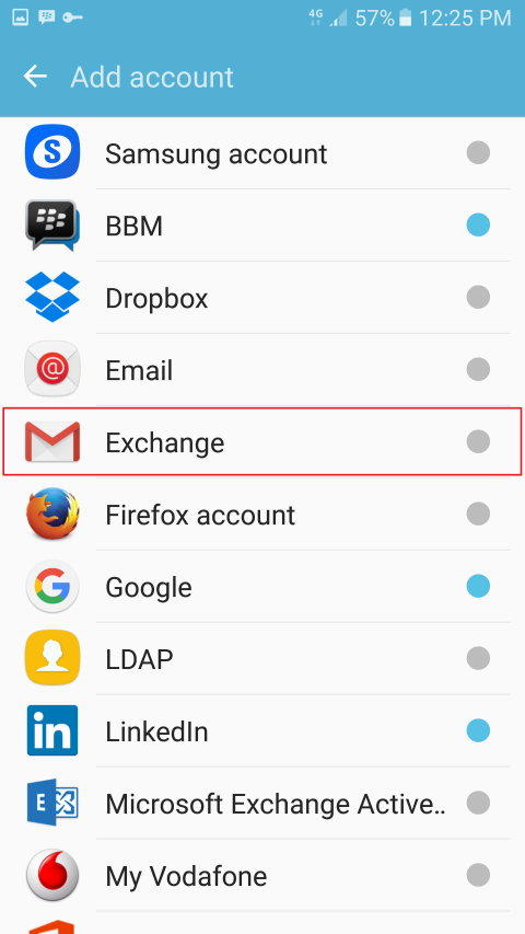 Streamline3 for Android - Add Exchange Account (Gmail) – UBTNZ | Support